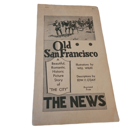Other | Vintage Old San Francisco The News Pamphlet Historical Brochure ...